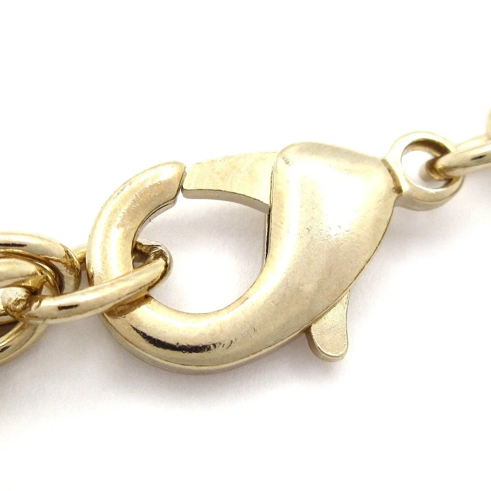 CHANEL | Jewelry | Chanel Coco Bracelet Abg86 Hardware Rhinestones ...
